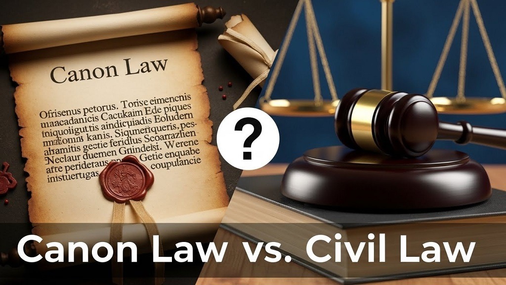 Difference Between Canon Law and Civil Law - True Strange